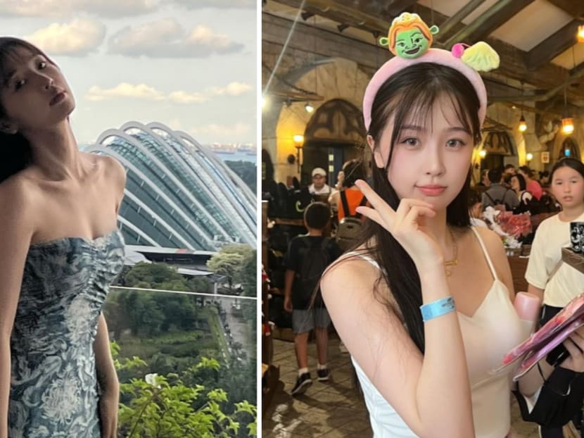 Chinese star Esther Yu, who was Edwin Goh's schoolmate at Lasalle ...