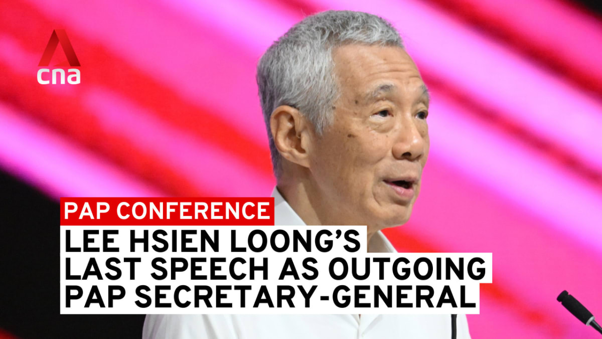 Lee Hsien Loong's last speech as PAP secretary-general | In full - CNA