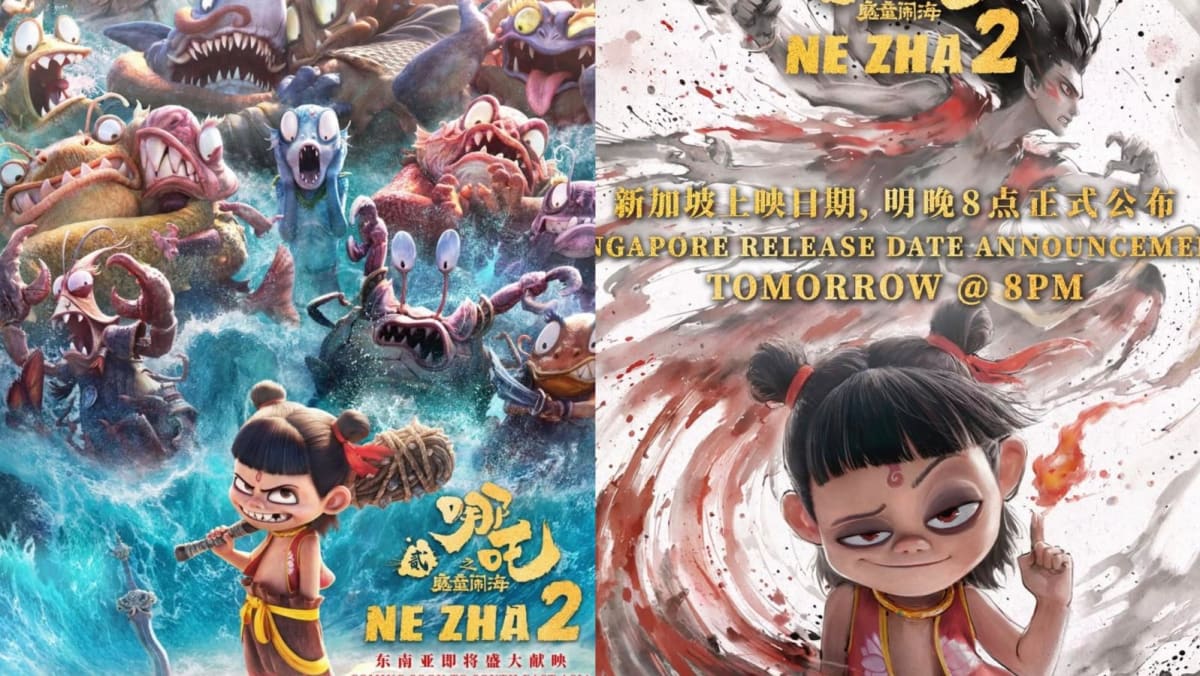 Hit Chinese animated film Ne Zha 2 to be released in Singapore on Mar 6 ...