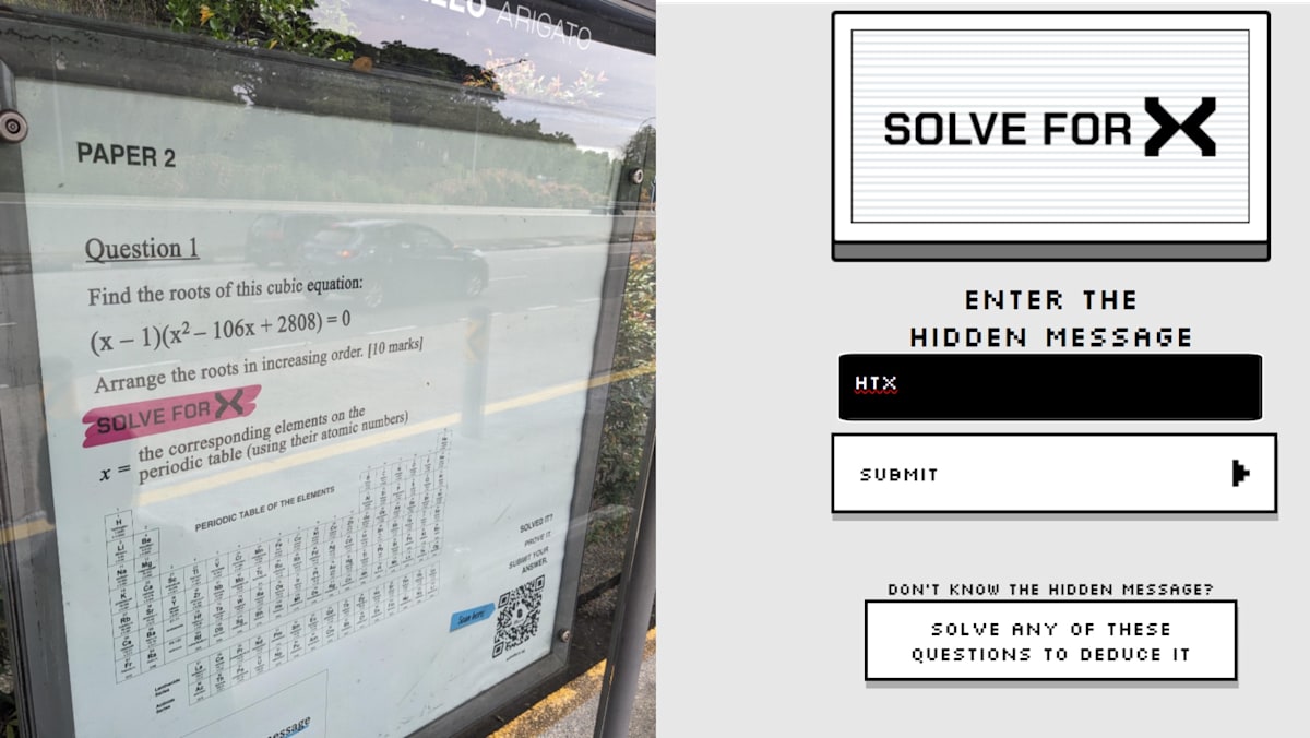 Math Question On Bus Stop Ad In Bukit Timah Confuses Commuters; Those ...