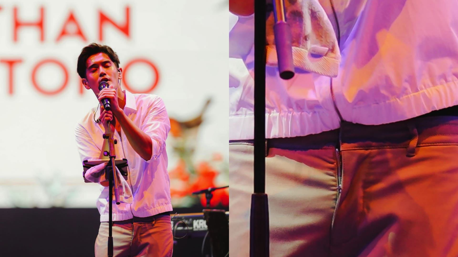 Nathan Hartono Performed His First Show In 10 Months With His Zipper ...