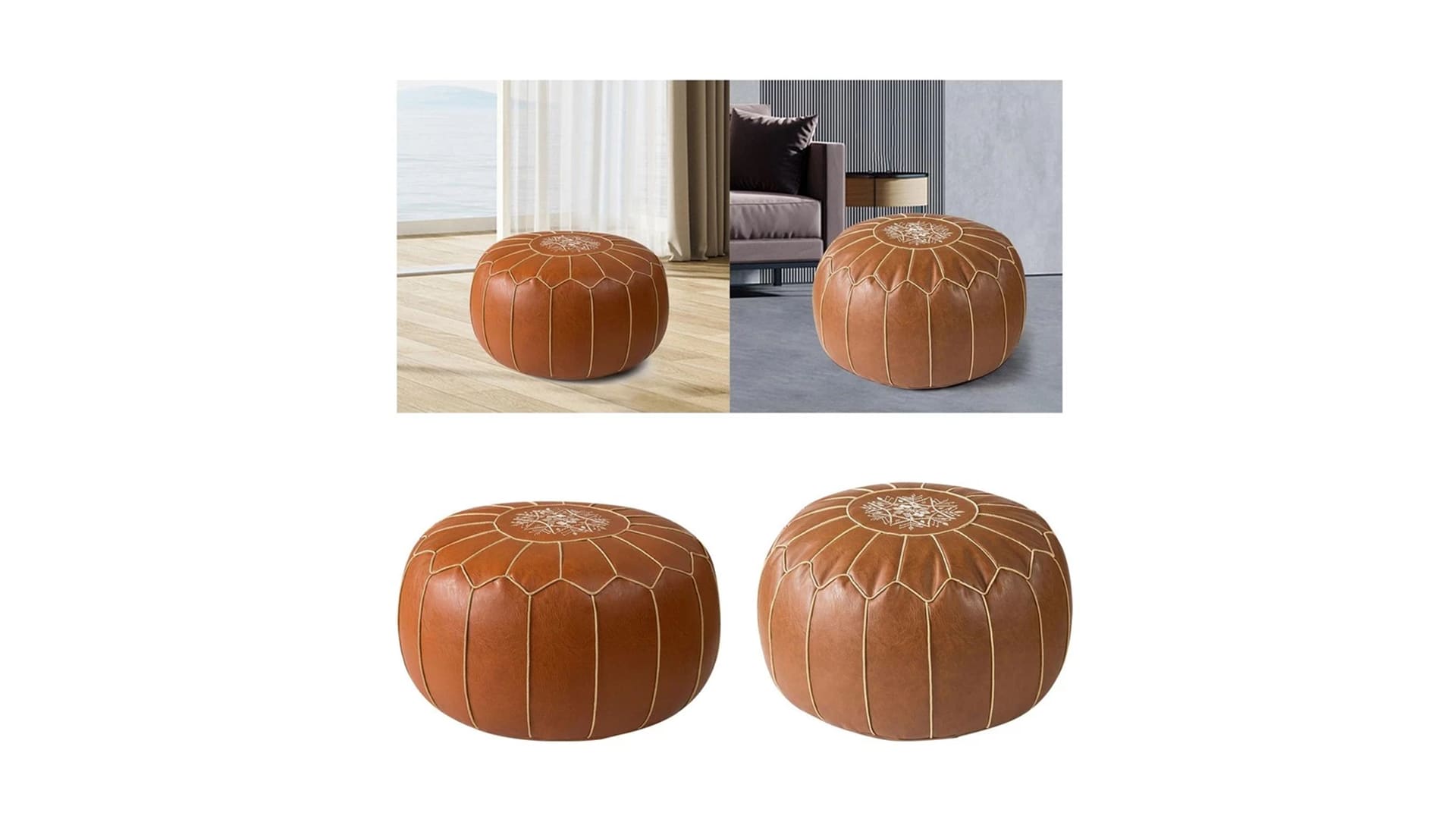 Using A Cushion Pouf As Storage For Old Clothes Or Bedsheets Is A ...