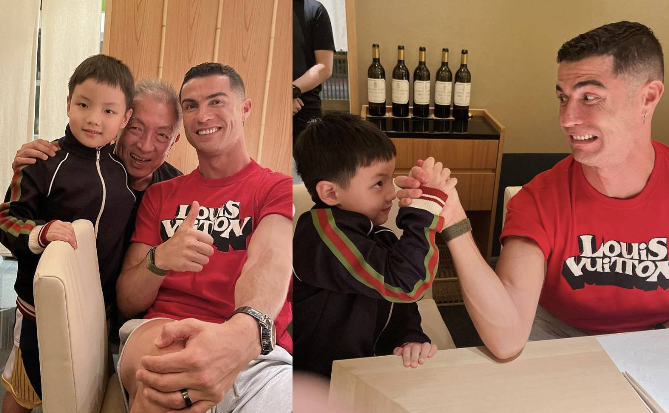 Kim Lim Arranges Private Fan Meet With Cristiano Ronaldo For YouTuber ...