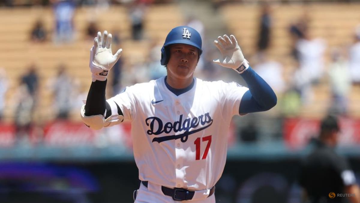 Baseball-Ohtani aims to break Dodgers' consecutive HR record as team hits the road - CNA