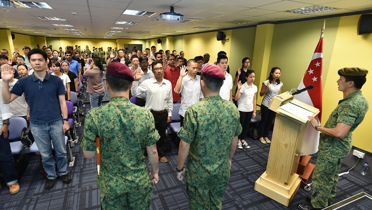 First batch of volunteers enlist into SAF Volunteer Corps - TODAY