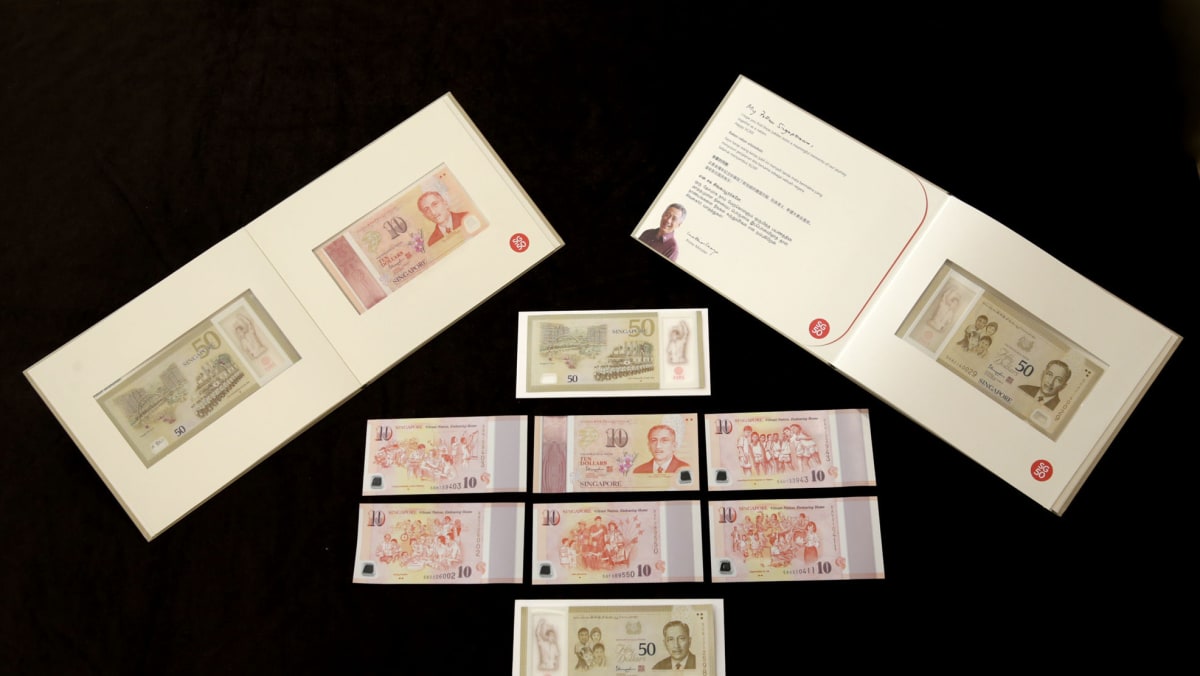 Set of six SG50 commemorative notes unveiled - TODAY