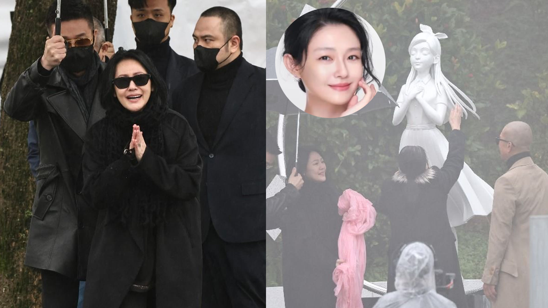Barbie Hsu’s Memorial Statue Unveiled As Family & Friends Mark First ...
