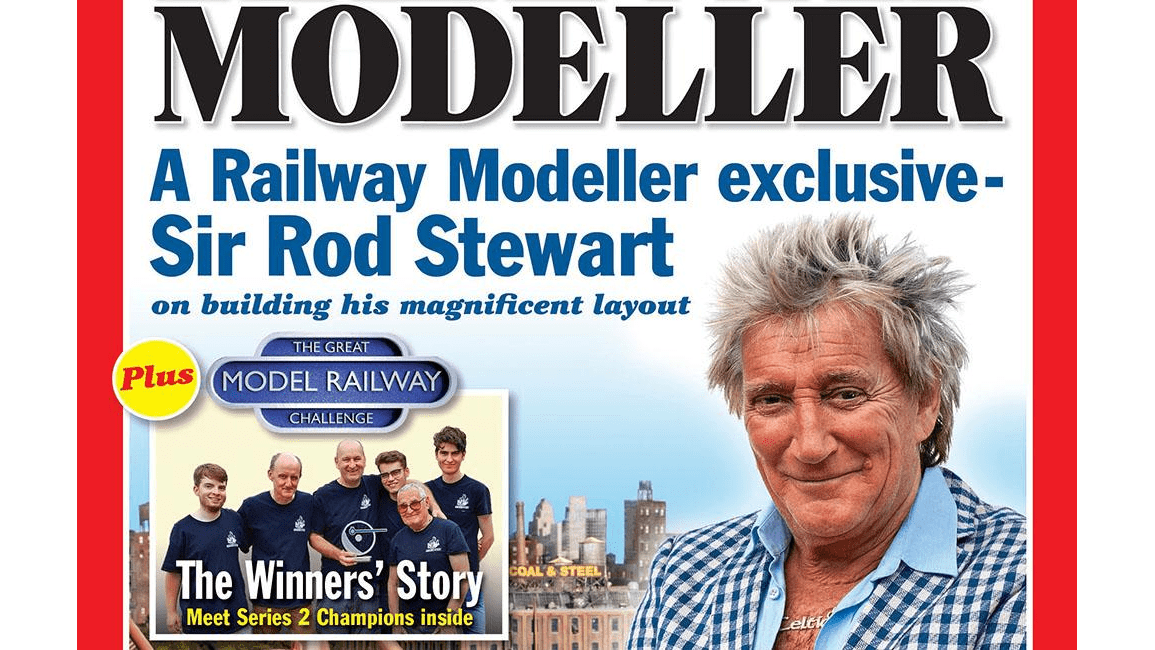 Rod Stewart spent 26 years building model train set - 8days