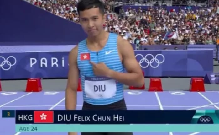 HK Sprinter With Surname ‘Diu’ At Paris Olympics Becomes Internet ...