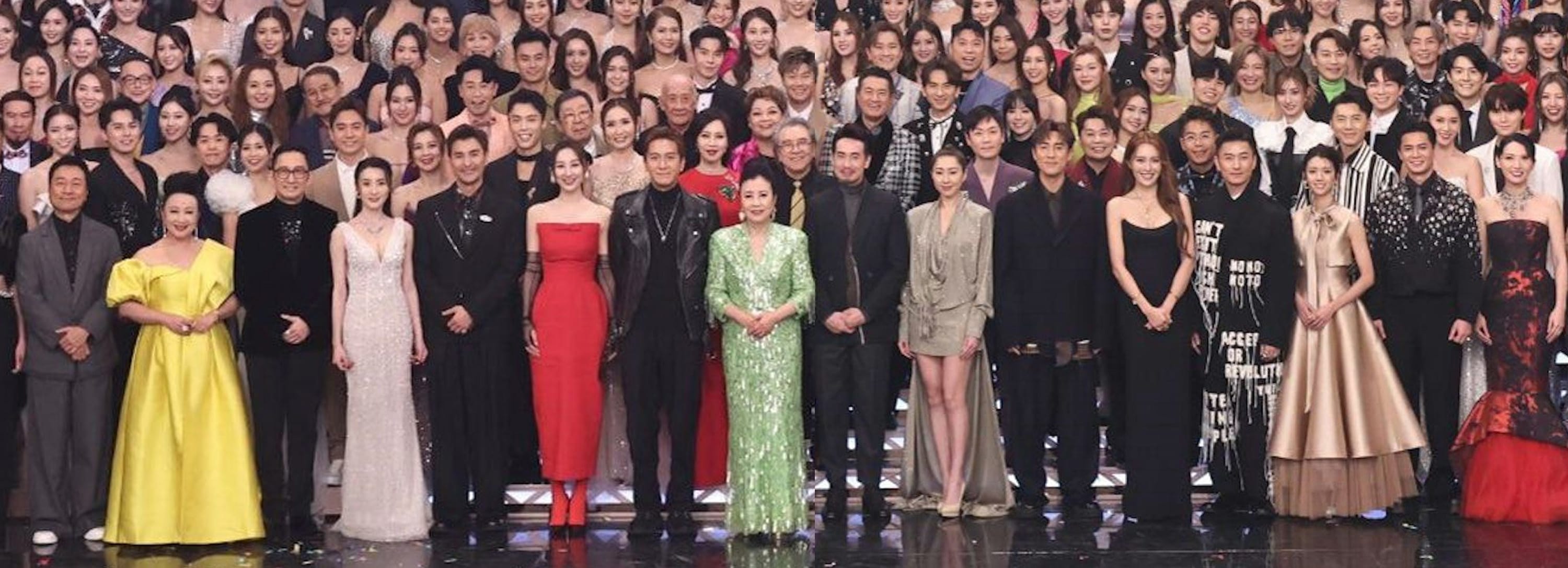 Who Stood Where In The TVB Anniversary Gala Pic? - 8days