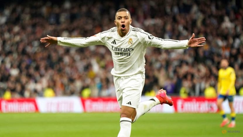 Mbappe glad to have finally found form at Real Madrid - CNA