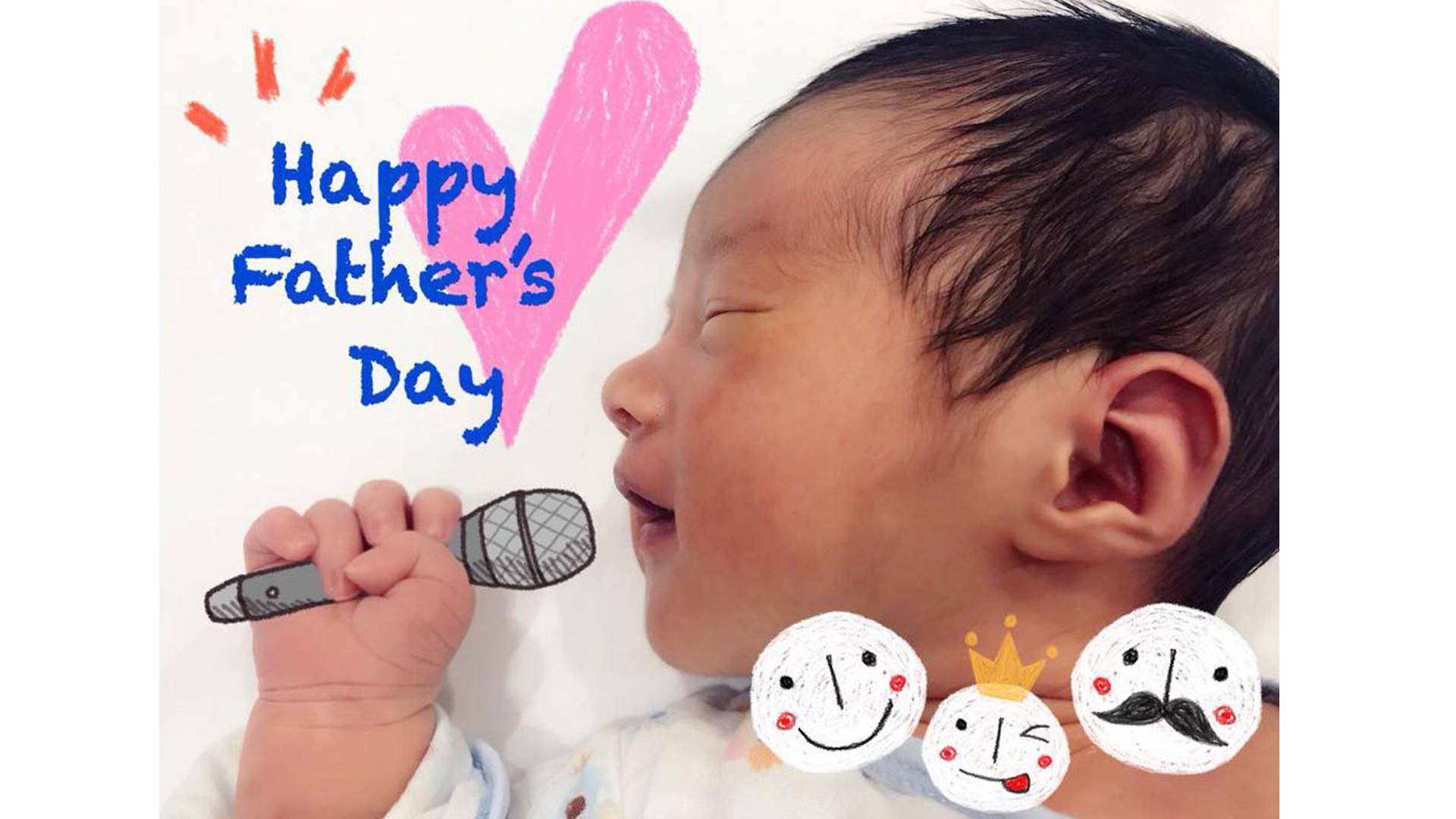 First photos of Yoga Lin’s baby revealed - 8days