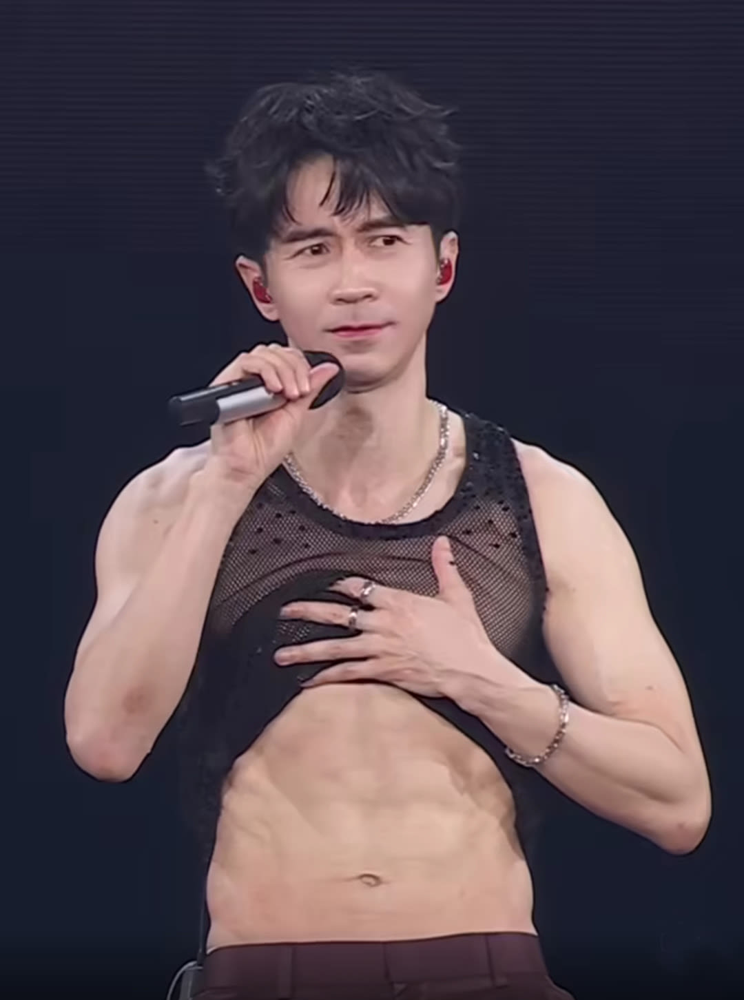M’sian Singer Michael Wong, 54, Flashes His Surprisingly Ripped Bod At Concert - 8days