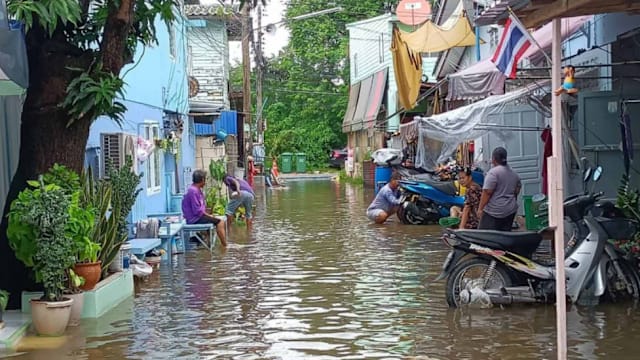 泰国多条河流泛滥成灾 三人不幸淹死 - 8world