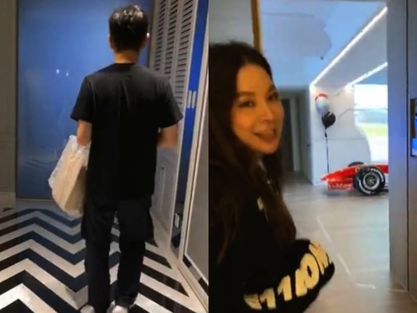 Jimmy Lin Has A Ferrari F1 Race Car In His Living Room - TODAY