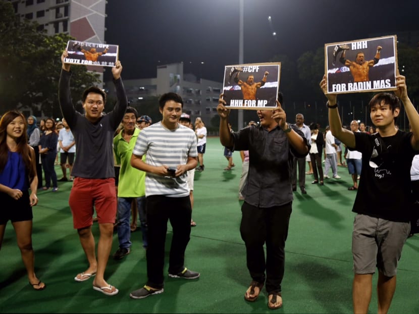 Gallery: Independent candidate Han Hui Hui holds her first GE2015 rally ...