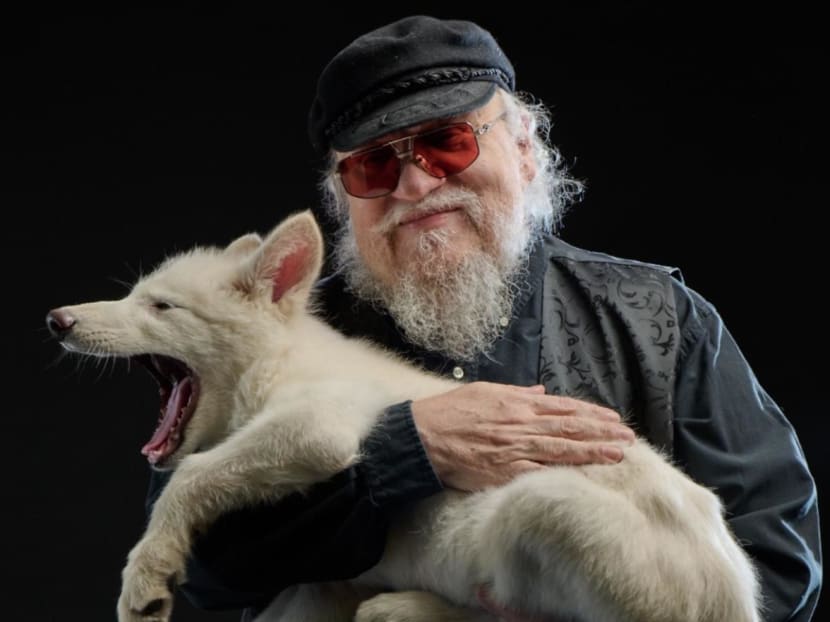 Author George RR Martin got to meet genetically recreated dire wolves ...