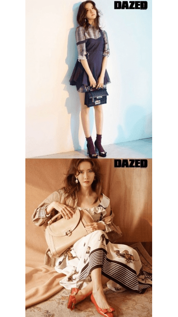 SNSD′s Yoona Models For ′Dazed′ - 8days