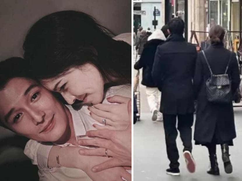 Rare sighting of Tiffany Ann Hsu and husband Roy Chiu holding hands on the streets of Paris has ...