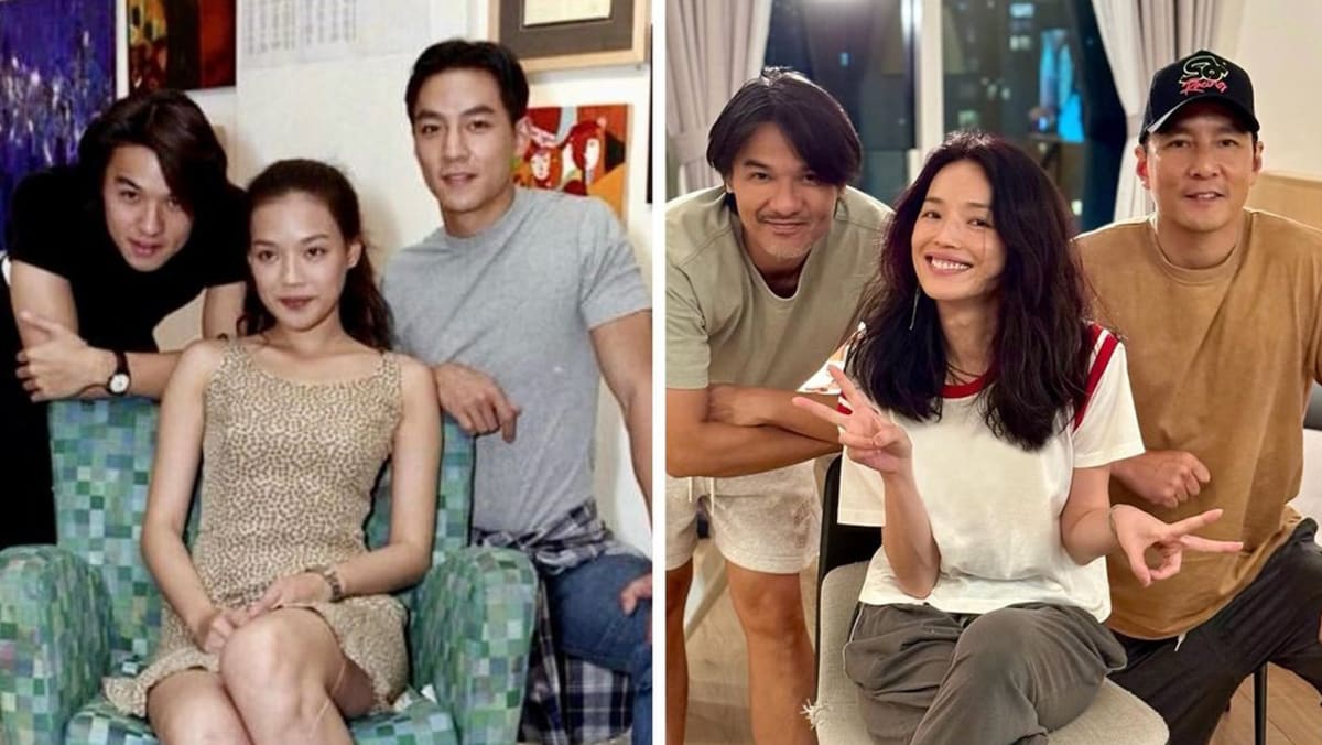 Shu Qi, Stephen Fung, Daniel Wu recreate throwback photo, Stephen tells ...