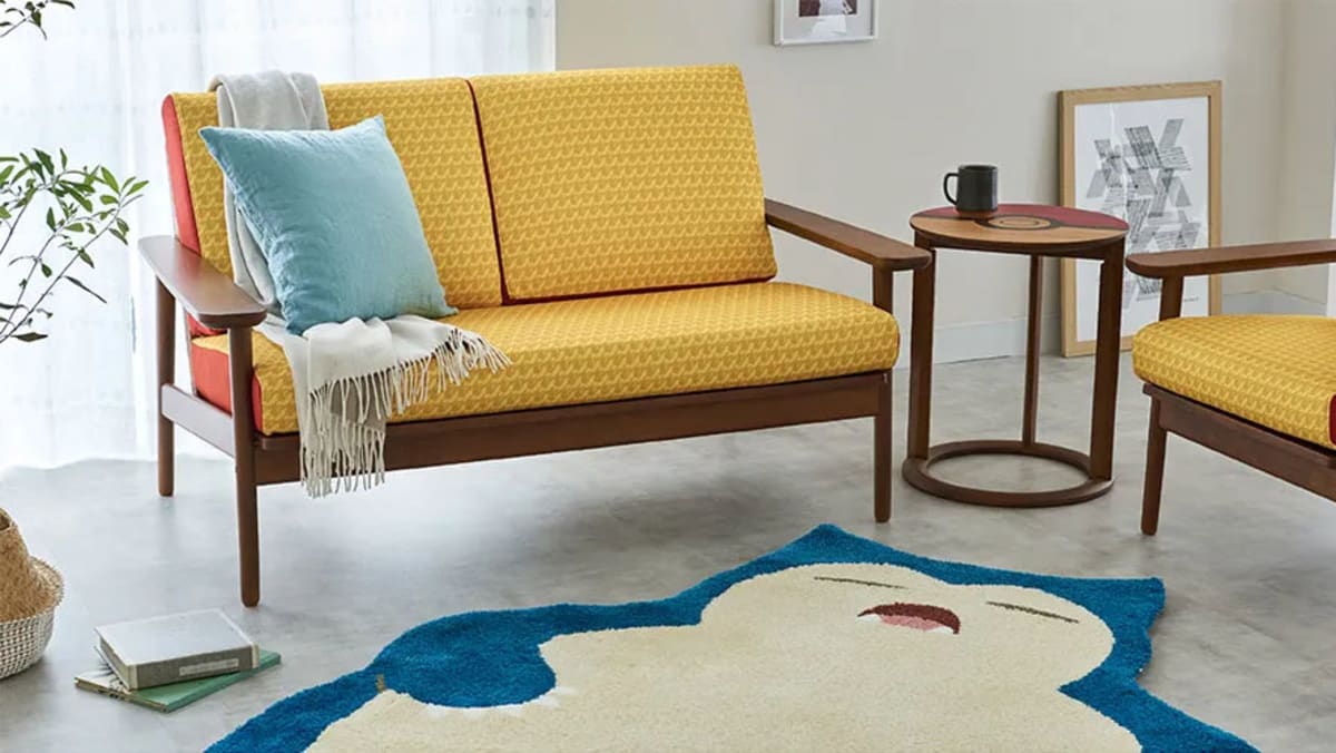 An Official Pokémon Home Collection — Including Snorlax Rugs, Pikachu ...