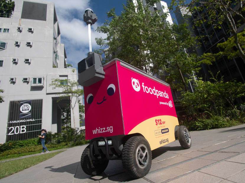 Foodpanda to use robots to deliver food in NUS, NTU and Punggol - TODAY