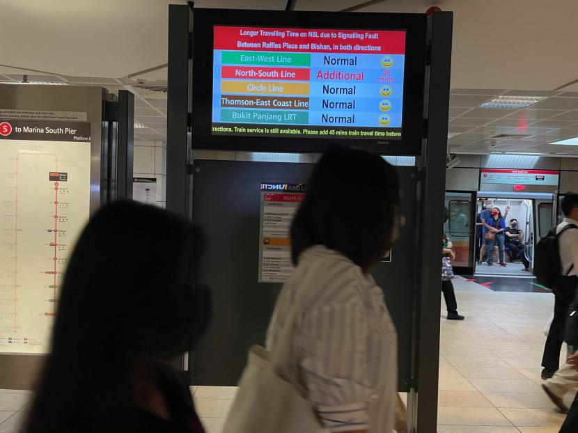 Signalling fault delays MRT services for more than 4 hours on North ...