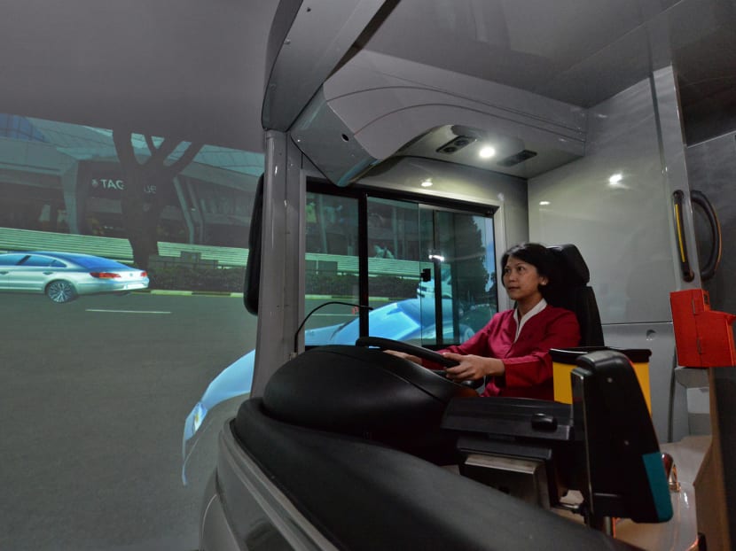 New SMRT training centre lets bus drivers learn via life-size ...