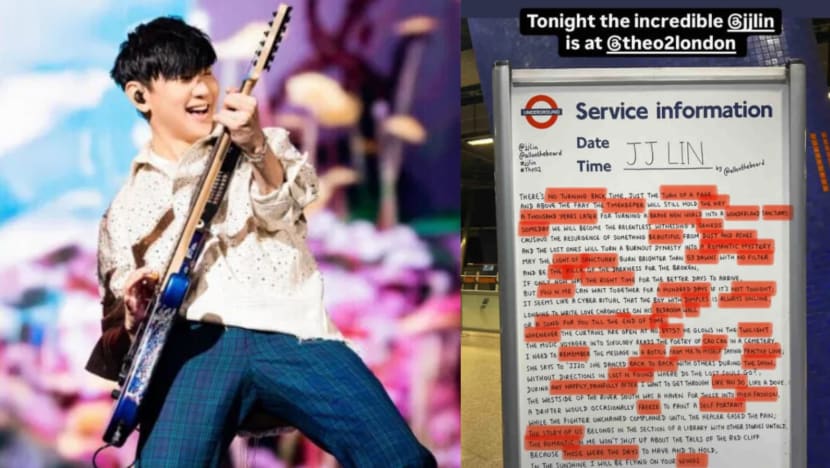 JJ Lin's Songs Featured In Poem On London Tube Station Notice Board - 8days