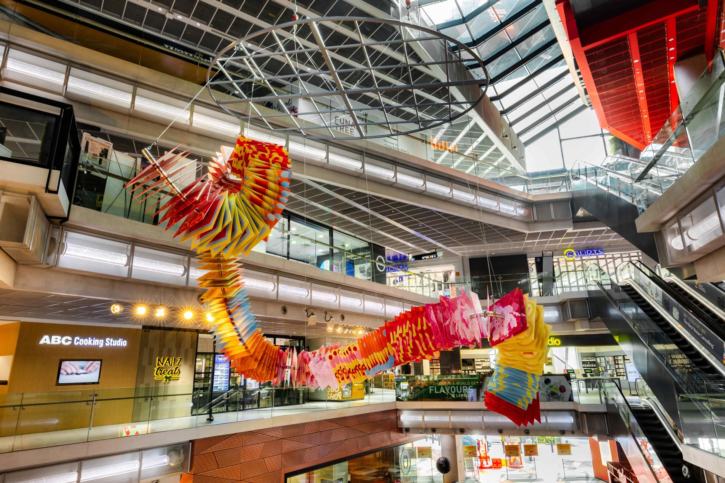 Slither Into CNY With Ssspectacular 15m-Long Ang Pow Snake Installation ...