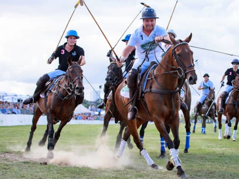 What happens when you cross a polo match with a music festival? You get ...