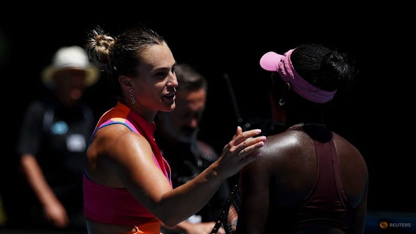 Sabalenka holds off next-gen talent Mboko to reach quarter-finals - CNA