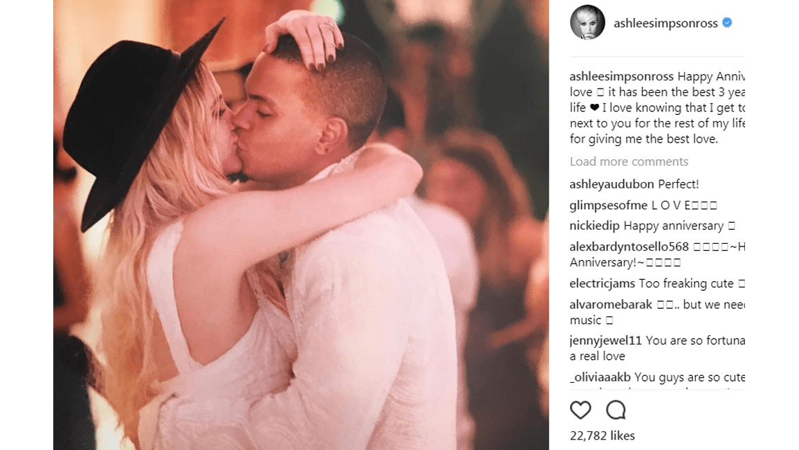 ashlee simpson wedding