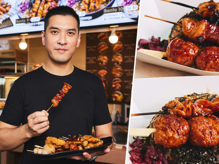 Yakitori Hawker Stall In Sengkang Inspired By Tori-Q, Uses $15K Automated Grill To Cook Chicken ...