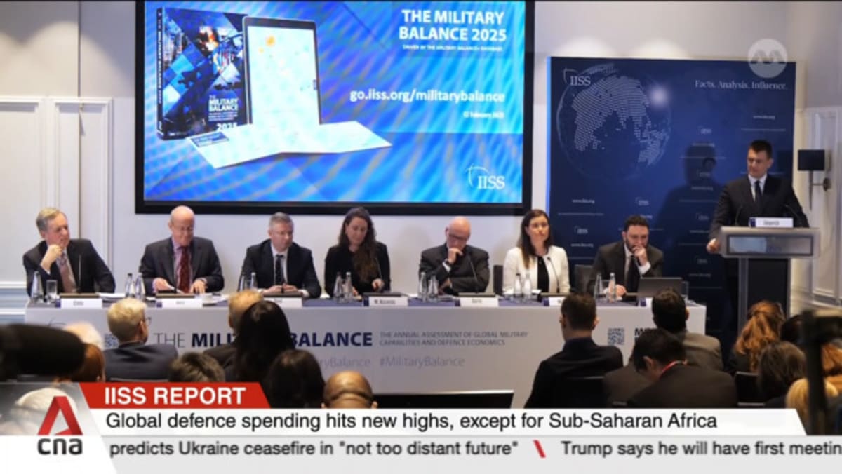 IISS annual military report indicates global defence spending is ...