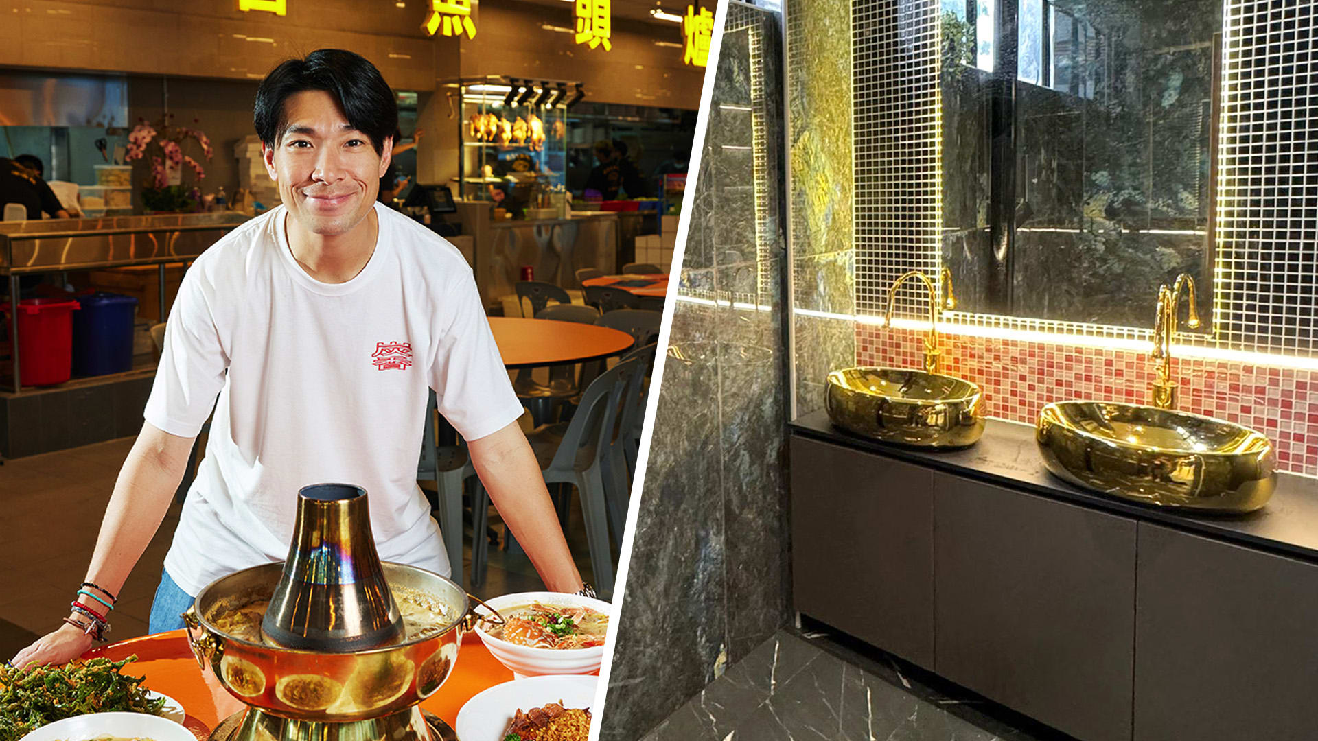 Ben Yeo Splurges $80K On Posh Toilets For His Kopitiam, With Faux Gold ...