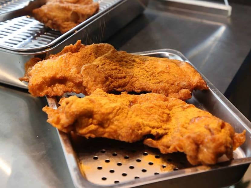 devil chicken kuching