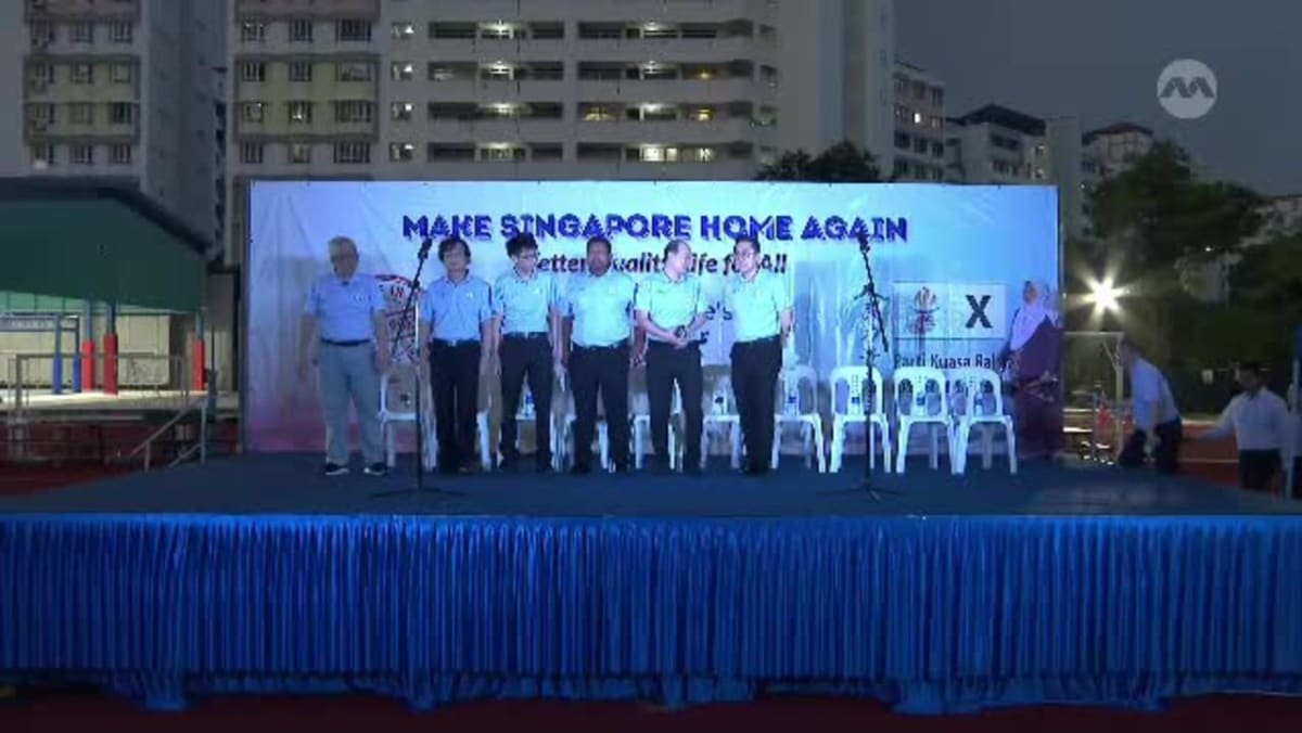 GE2025: PPP rally for Tampines GRC at Temasek Junior College - CNA