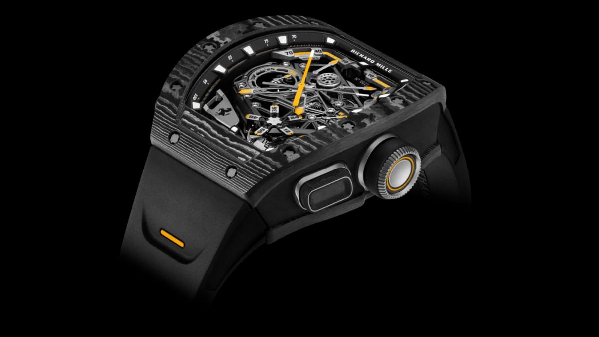 Richard Mille and Ferrari's new RM 43-01 is approved by Lewis Hamilton ...