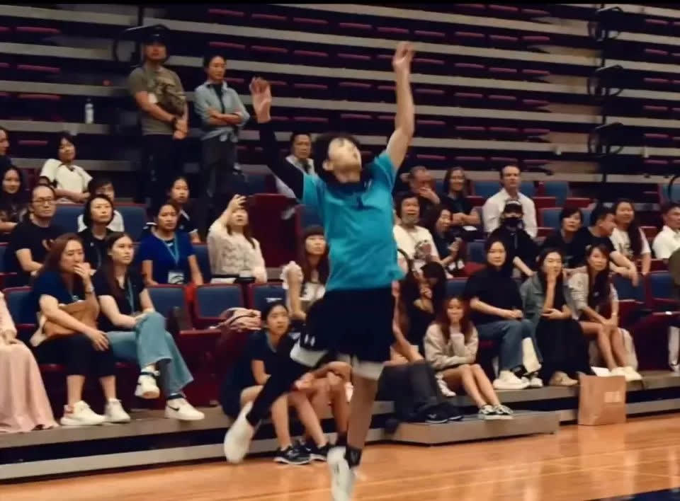 Cecilia Cheung Shares Rare Pics Of Sons - Lucas Plays Basketball ...