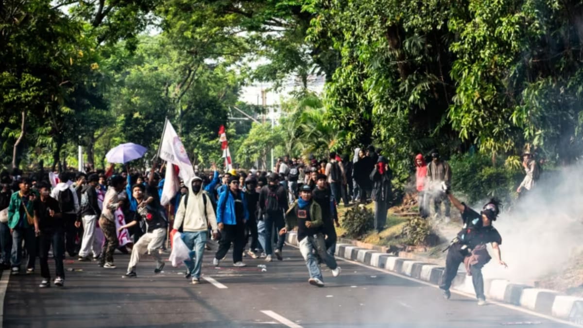 Rakyat Indonesia adakan bantahan, bidas elaun perumahan bulanan AS ...