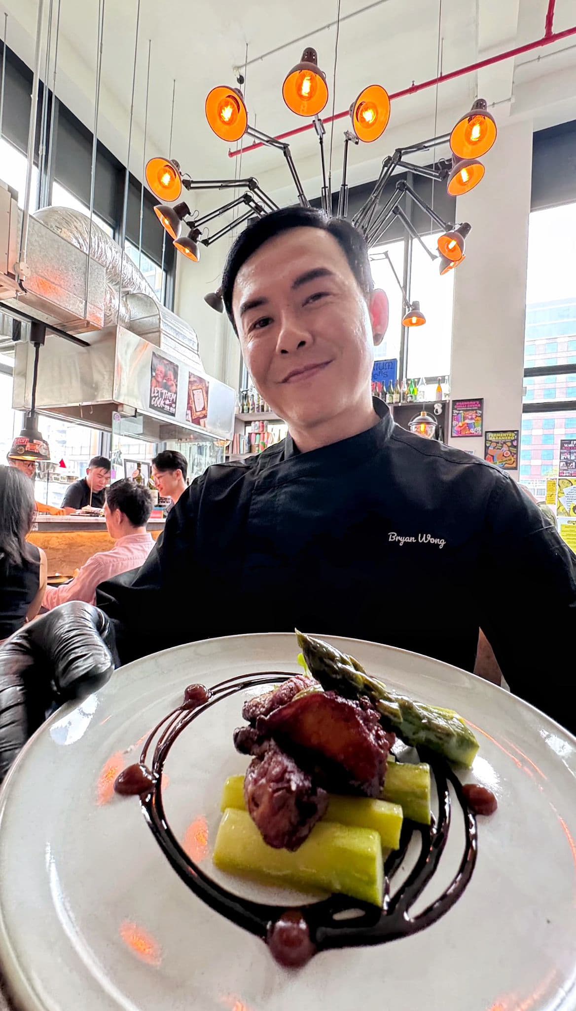 Bryan Wong Was ‘Secretly Nervous’ & Had ‘Wobbly Hands' Cooking At His ...