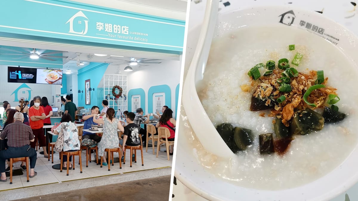 Tasty $2.80 century egg pork porridge, $1.20 bee hoon & free drink draw ...