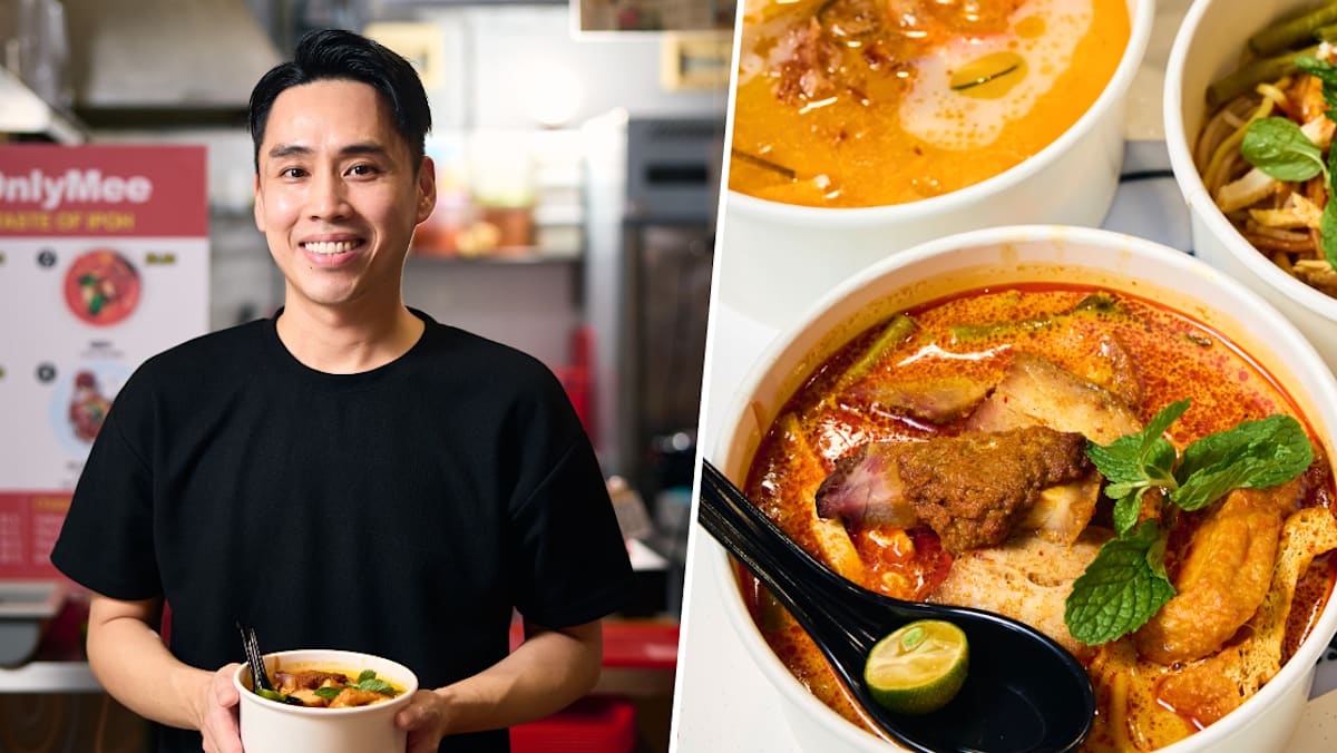 Retrenched Jetstar Asia Air Steward Turns Hawker, Sells Tasty Ipoh ...