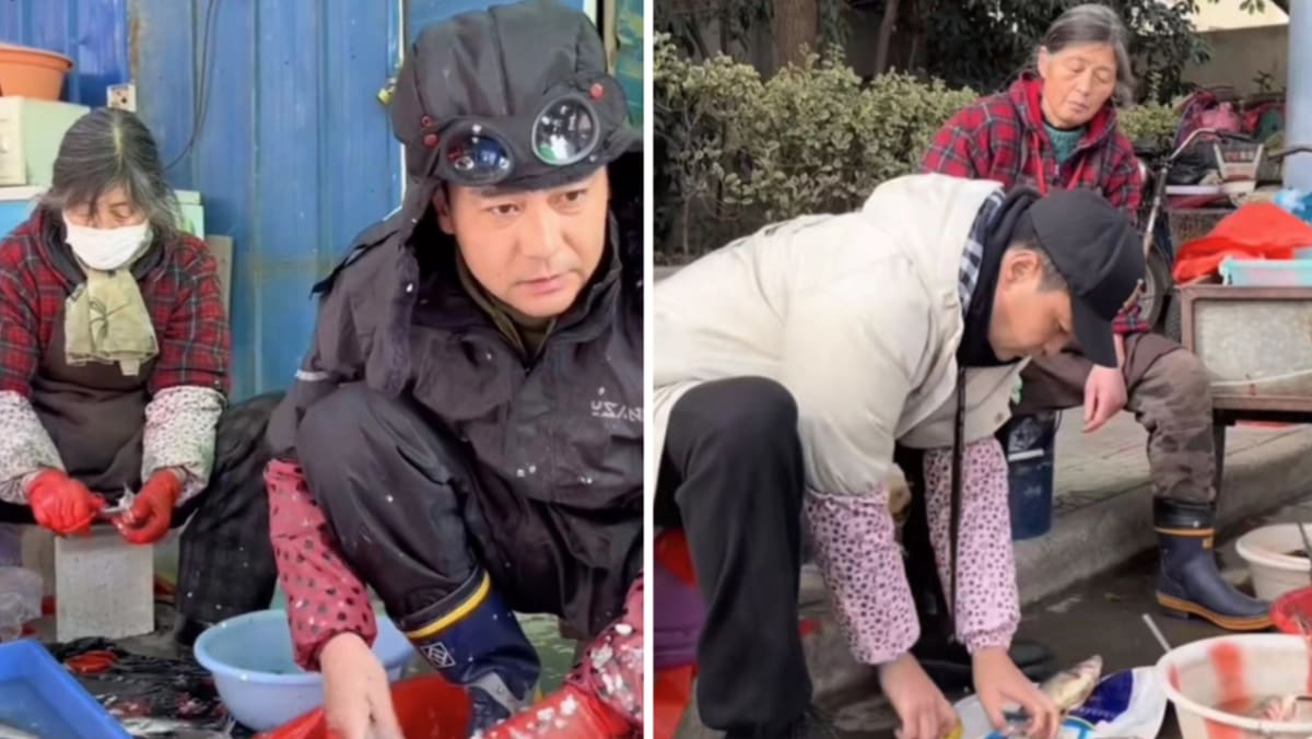 'I enjoy my life now': Chinese actor-turned-fishmonger Li Fei, 40, to ...