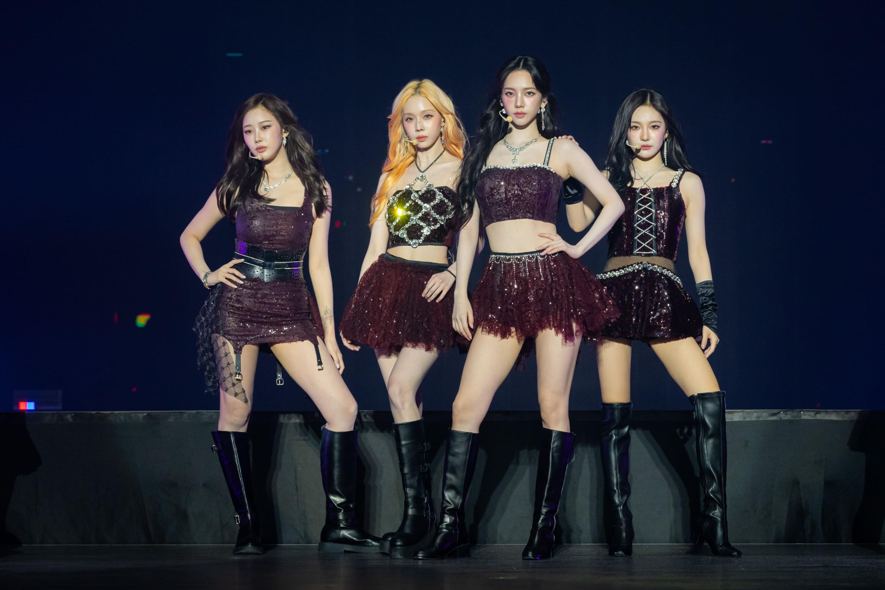 人气女团aespa狮城开唱 粉丝欢呼声响彻现场 - vibes by 8world