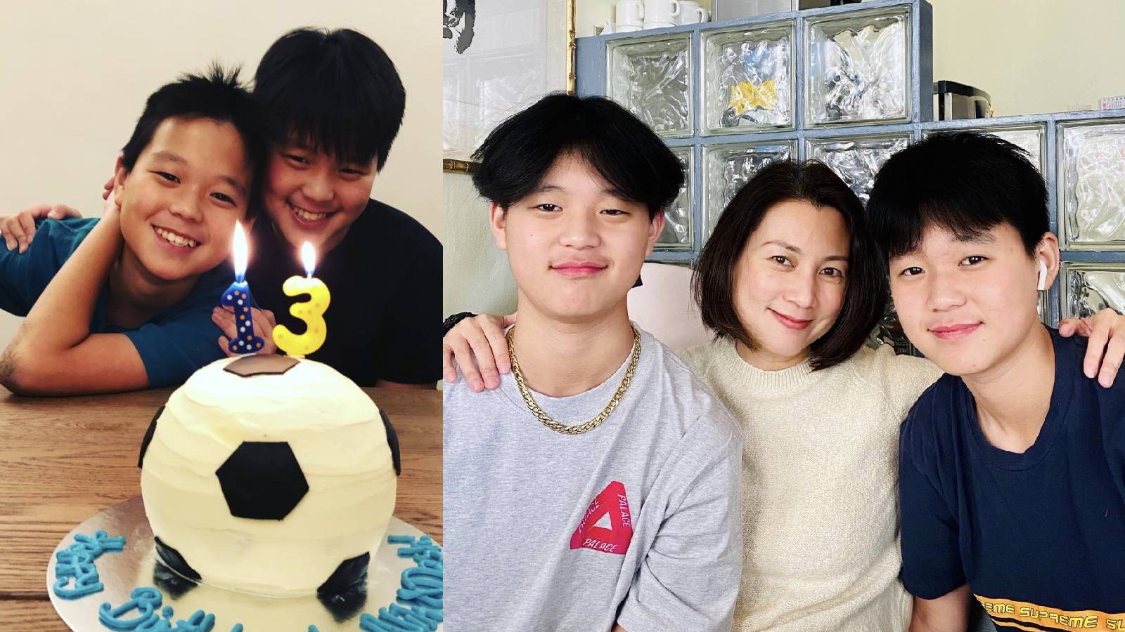 Ex Mediacorp Actress Ivy Lee’s 18-Year-Old Twin Sons Back In Singapore ...