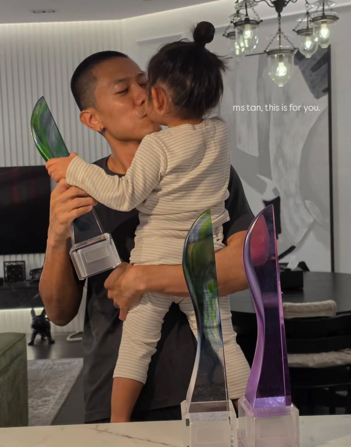 Best Actor Desmond Tan Went Straight Home To Diaper Duty, Instant ...