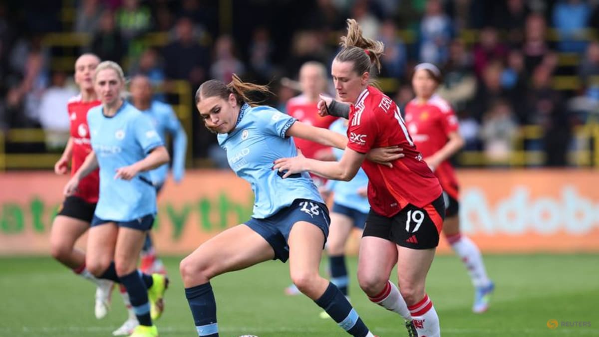 Man United beat Man City to set up Women's FA Cup final showdown with Chelsea - CNA