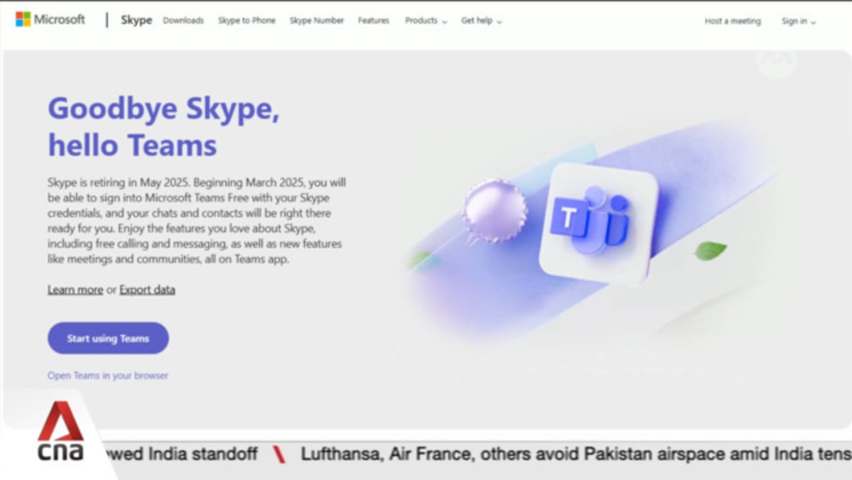 Skype to ring for last time today after over two decades of connecting ...